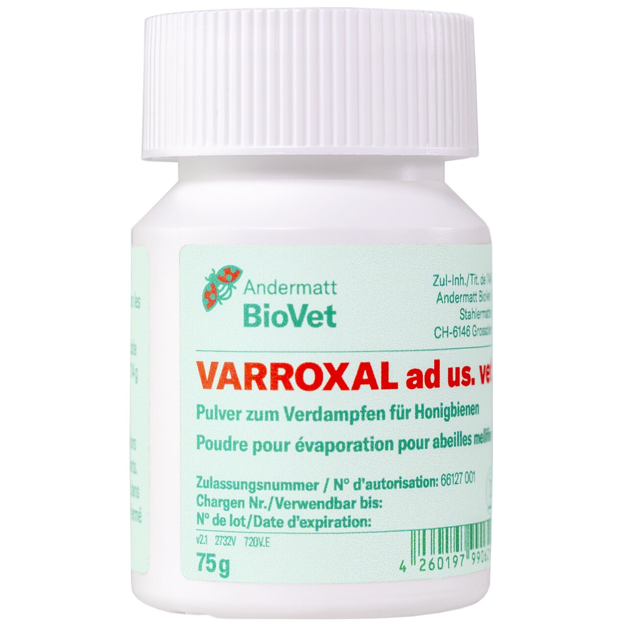 Varroxal ad us. vet.